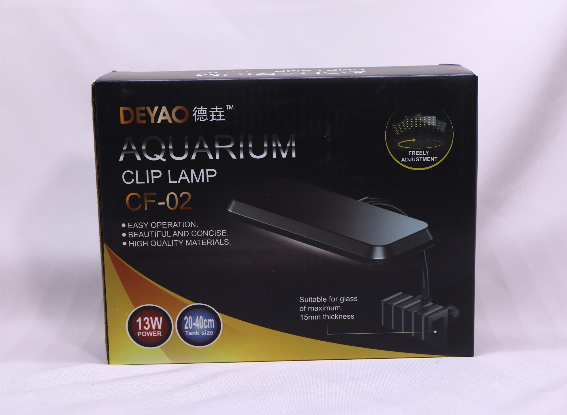 DEYAO Full-Spectrum RGB 13W clip light - Nepal Flora and Fauna